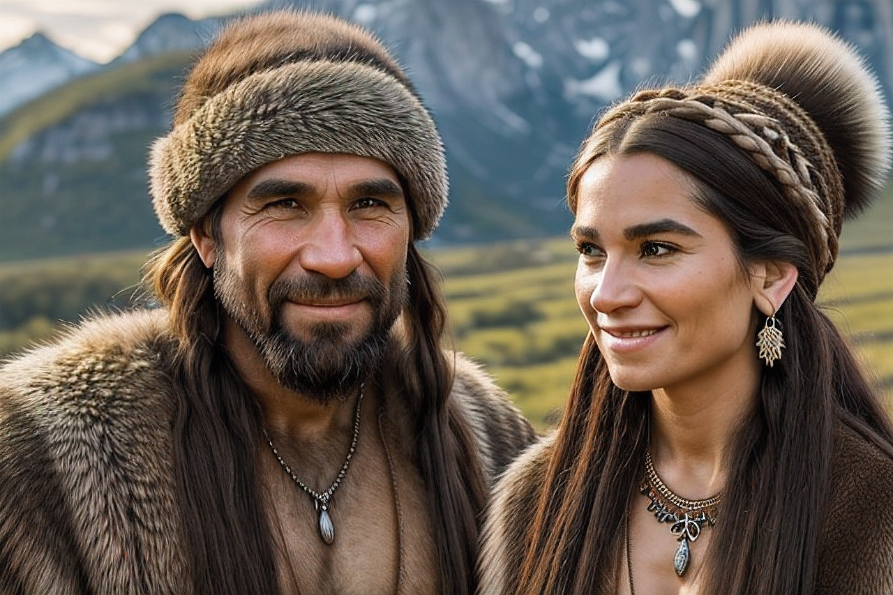 Download Couple Prehistory Cro Magnon Royalty Free Stock Illustration Image Pixabay