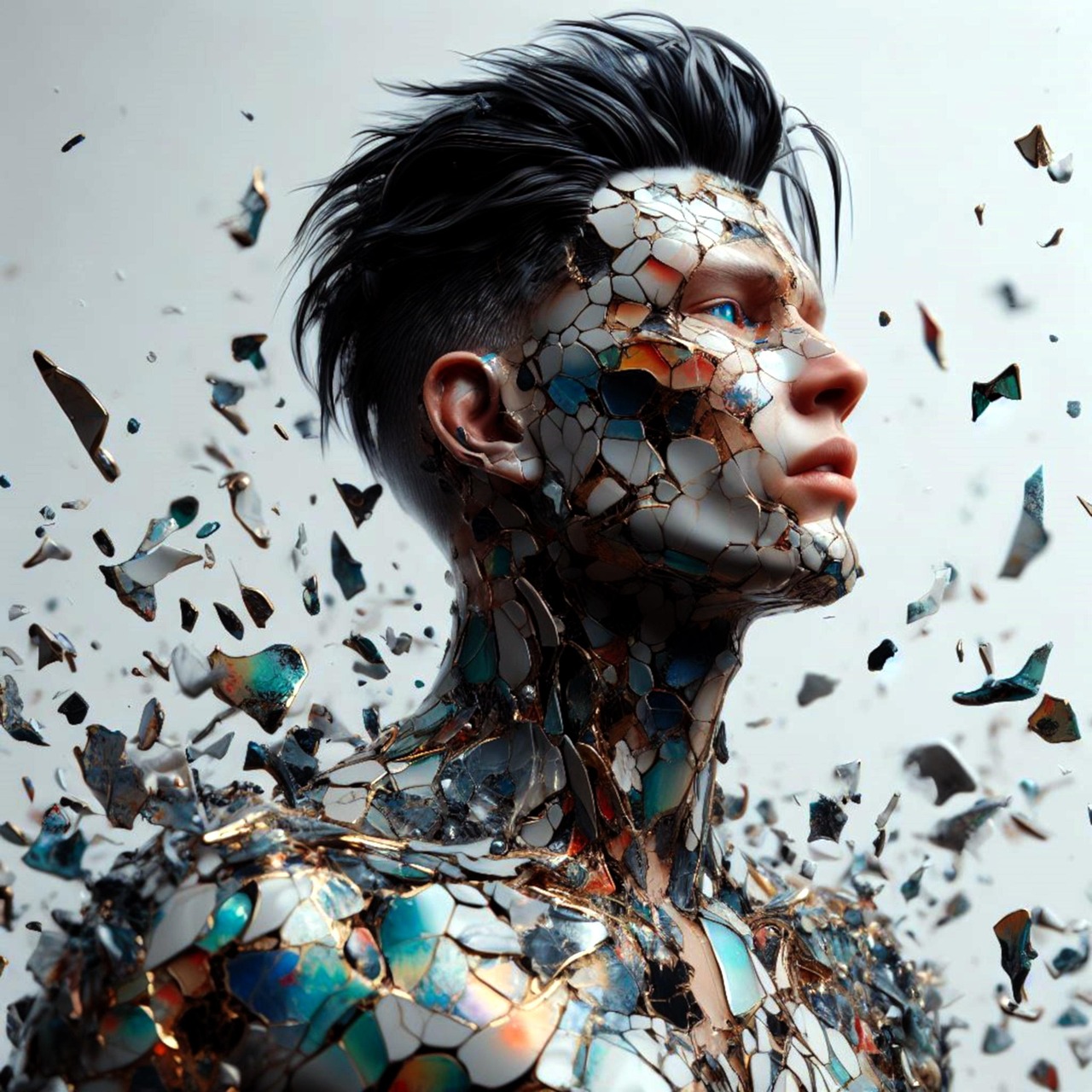 Ai Gerado Homem Fragmentado Arte - Imagens grátis no Pixabay - Pixabay