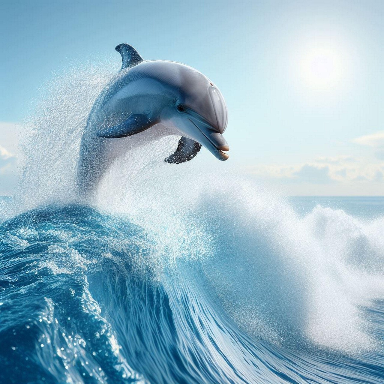 Download Ai Generated Dolphin Fish Royalty-Free Stock Illustration ...