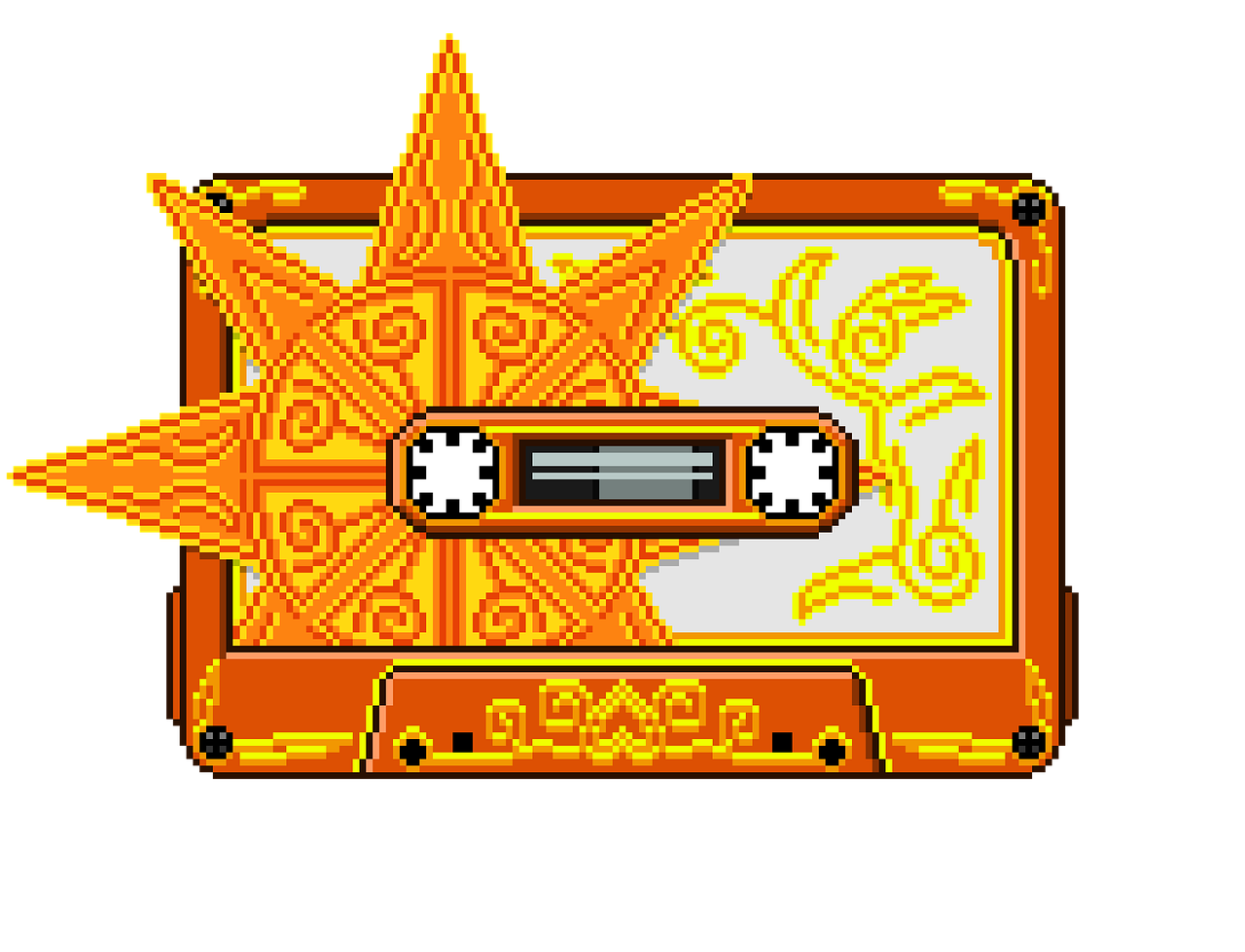 Download Cassette Nature Tape Royalty Free Stock Illustration Image
