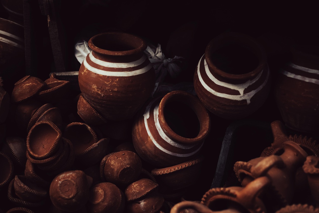 Poterie Du Kerala Bleue De - Photo gratuite sur Pixabay - Pixabay