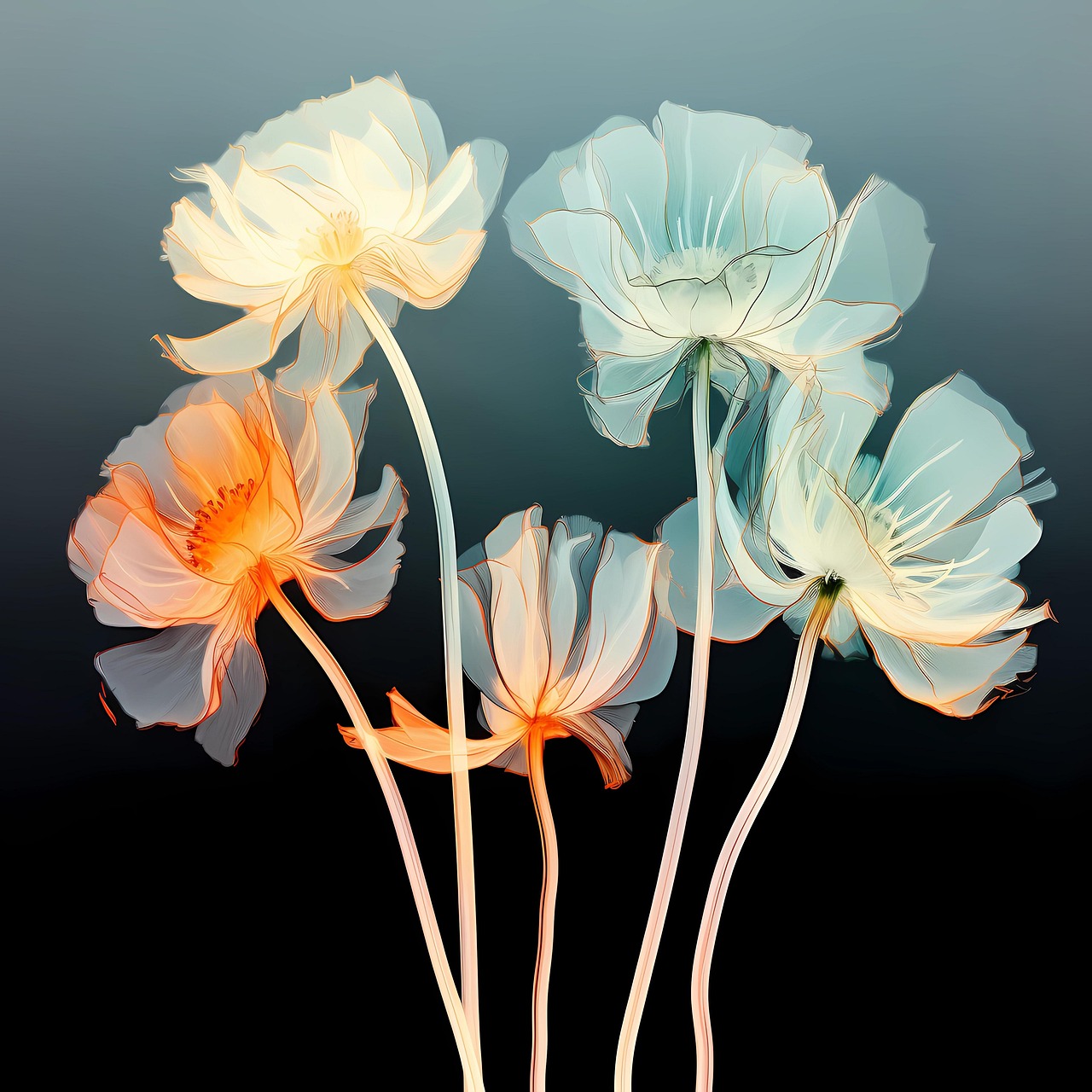Download Ai Generated, Flowers, Petals. Royalty-Free Stock Illustration ...