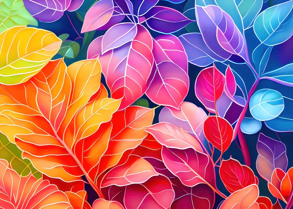 Download Leaves Screen The Background Royalty-Free Stock Illustration ...