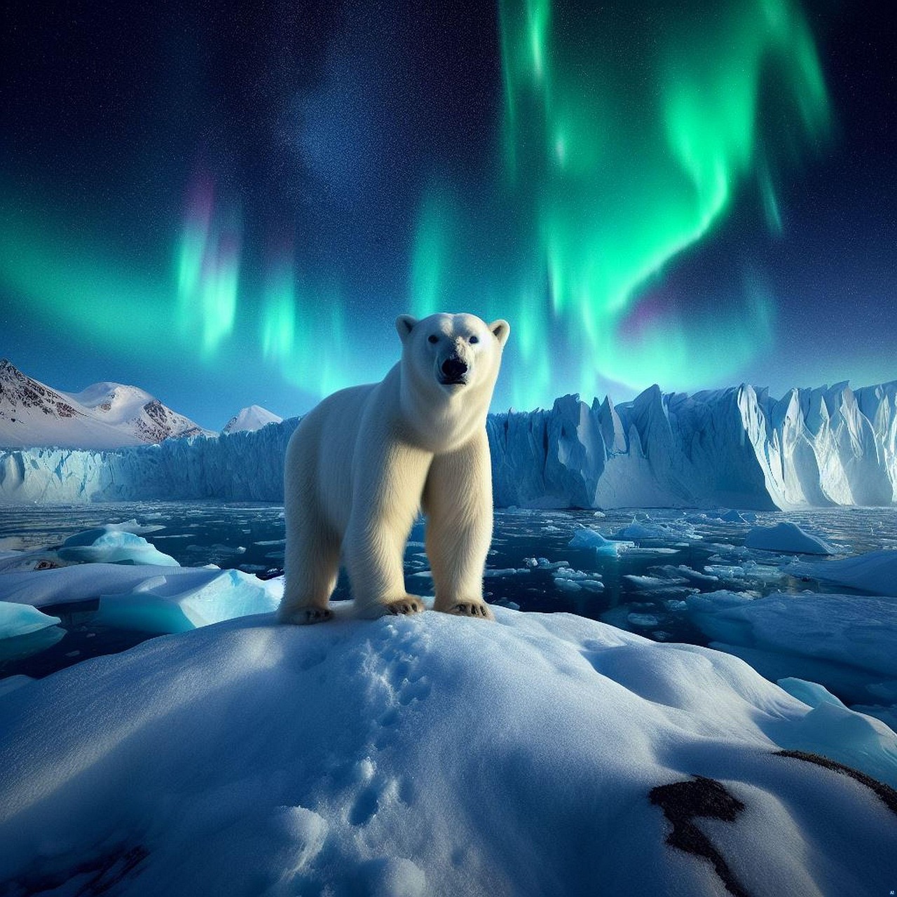 Download Northern Lights, Polar, Ai Generated. Royalty-Free Stock ...
