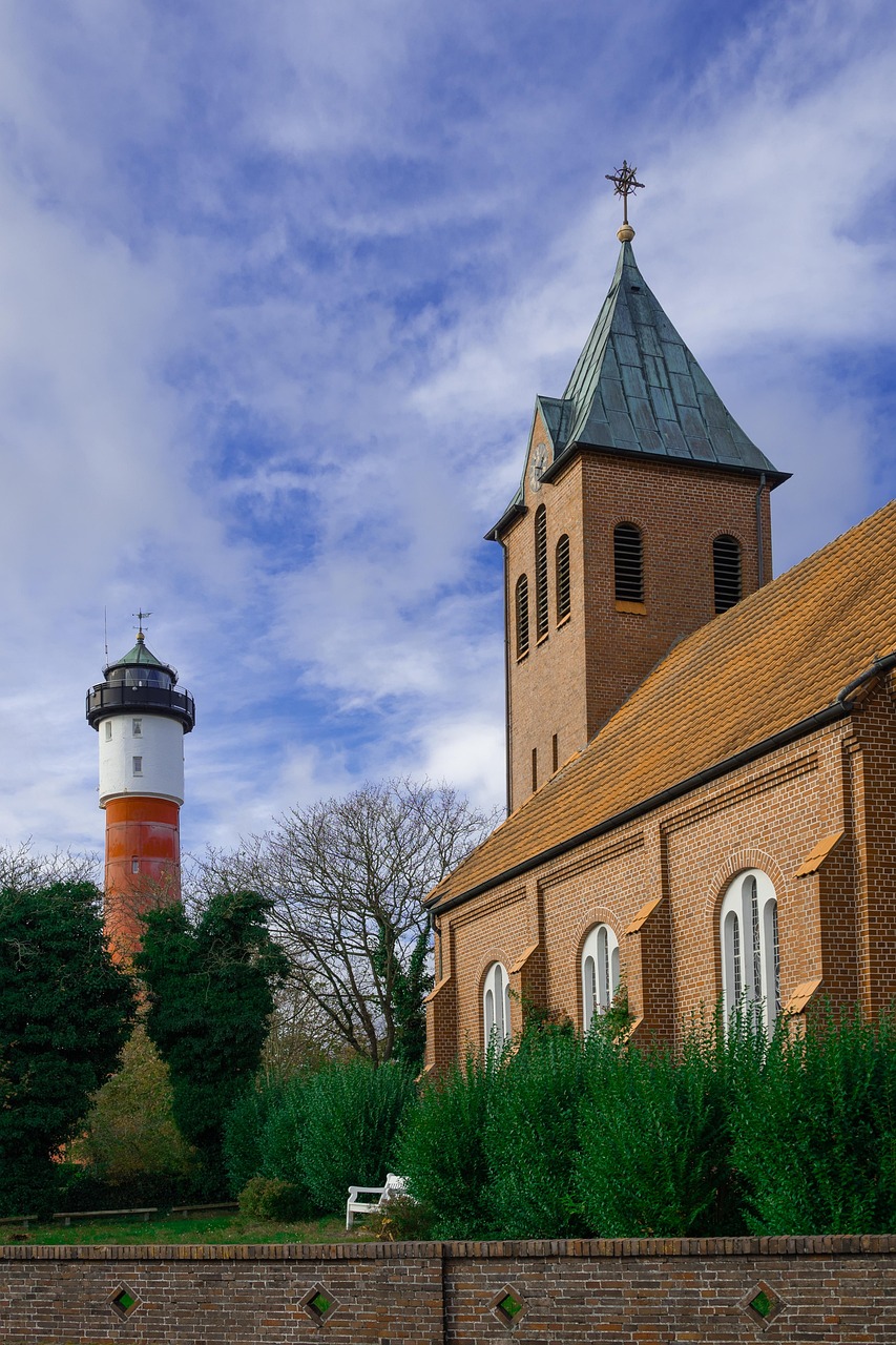 Island Church Towers North Sea - Free photo on Pixabay - Pixabay