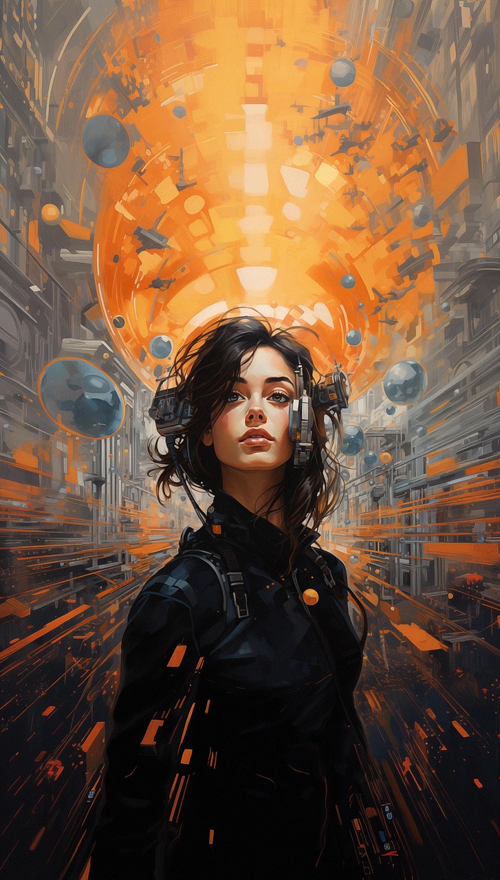 Download Woman, Future, Modern. Royalty-Free Stock Illustration Image ...