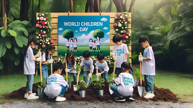 Download Worldchildrensday Childrensrights Globalunity Royalty-Free ...