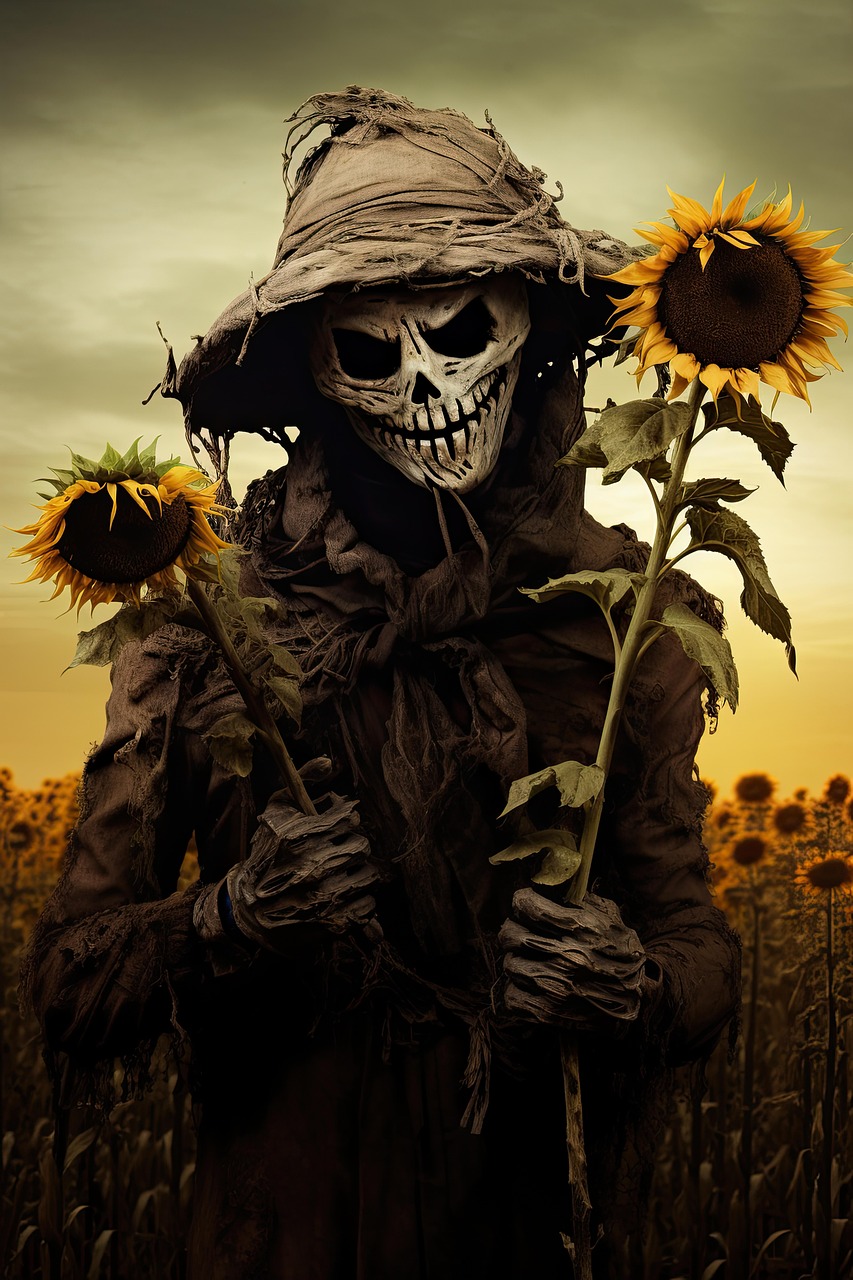 Download Scarecrow, Scary, Dark. Royalty-Free Stock Illustration Image ...