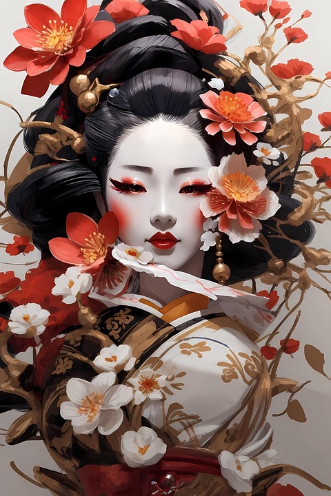 Geisha Japon Kimono - Image gratuite sur Pixabay - Pixabay