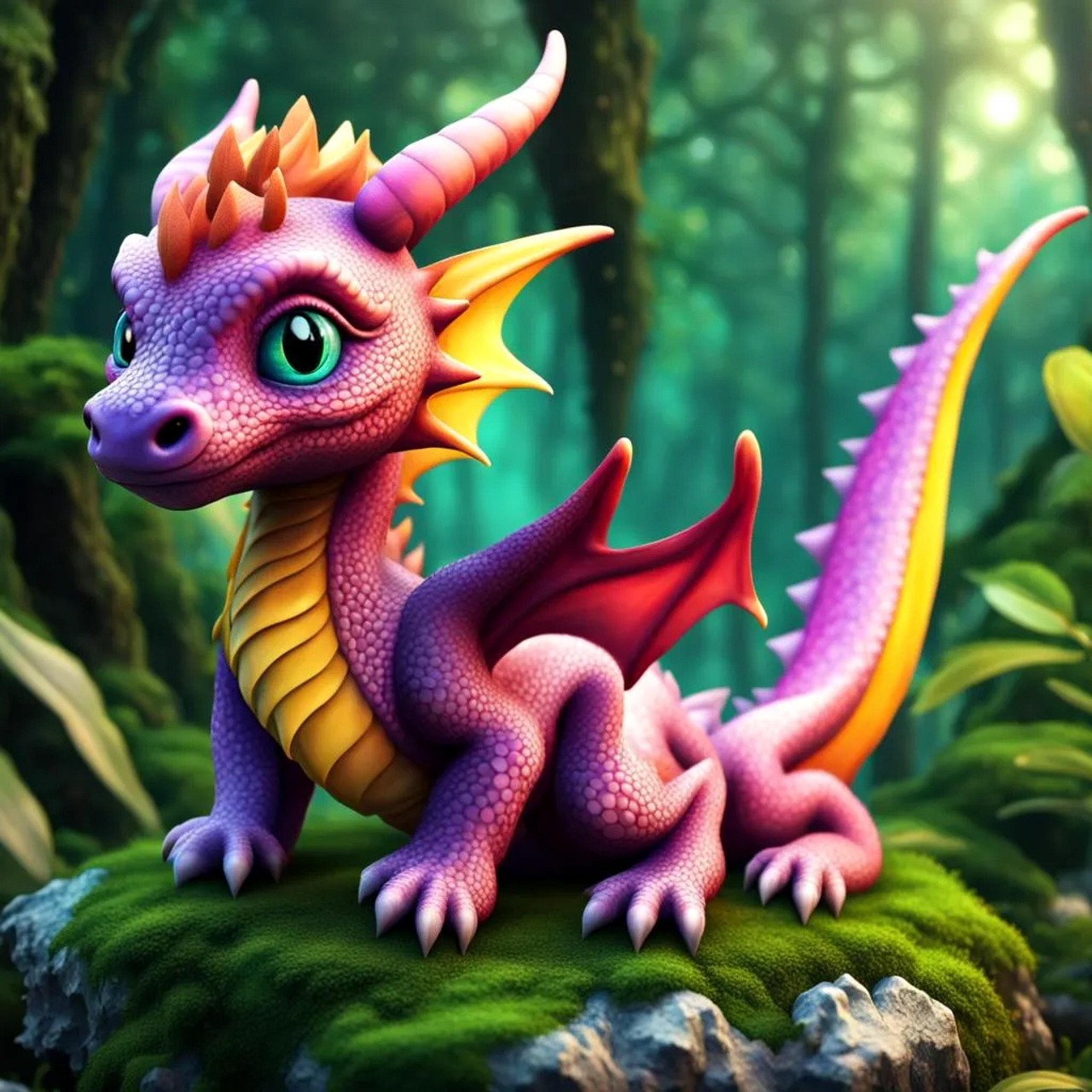 Download Jungle, Mystical, Baby. Royalty-Free Stock Illustration Image ...