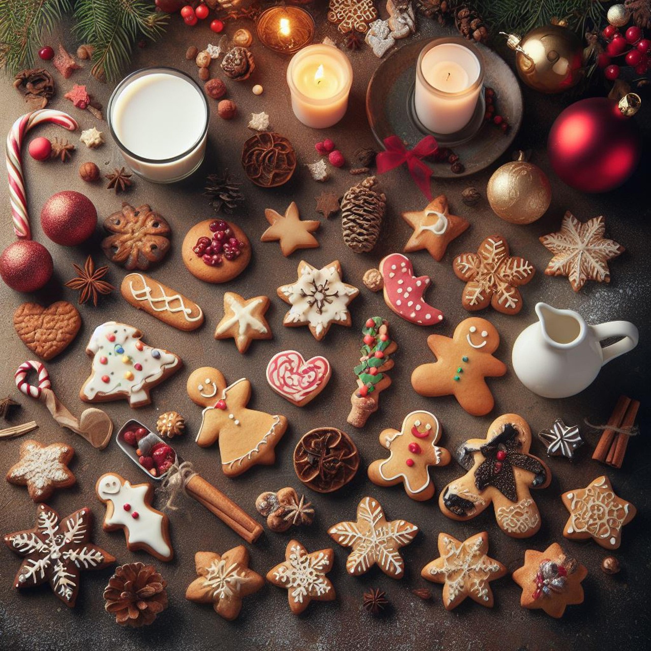 Download Cookies, Christmas, Winter. Royalty-Free Stock Illustration ...