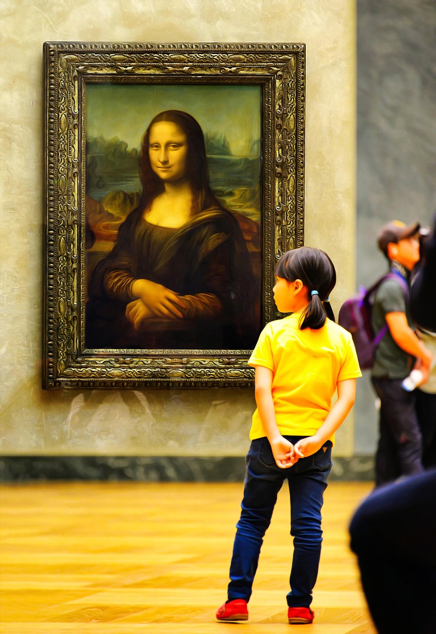 Mona Lisa Potloodschets Mona Lisa White – Koop Mona Lisa White Met