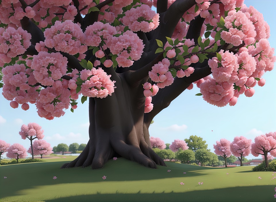 Download Cartoon Pink Flowers Royalty-Free Stock Illustration Image ...