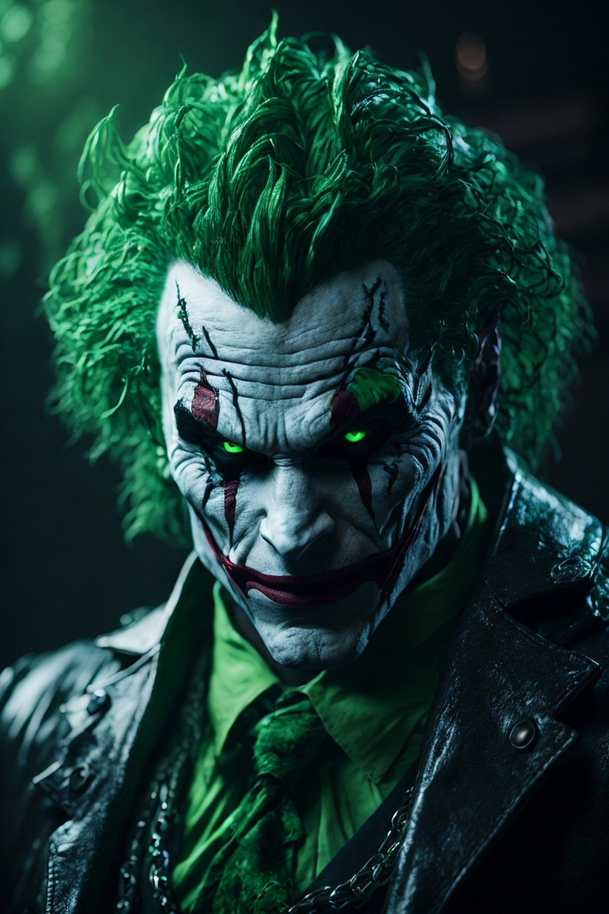 Download Ai Generated Joker Character Royalty-Free Stock Illustration ...