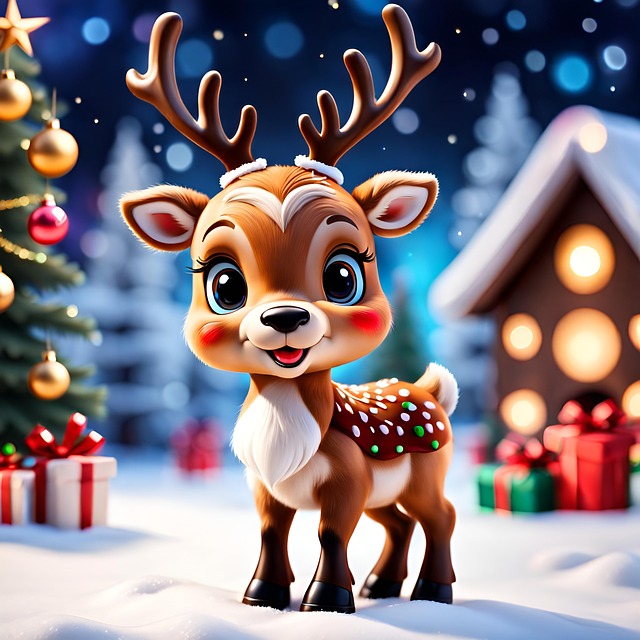 トナカイ クリスマス 雪 - Pixabayの無料画像 - Pixabay
