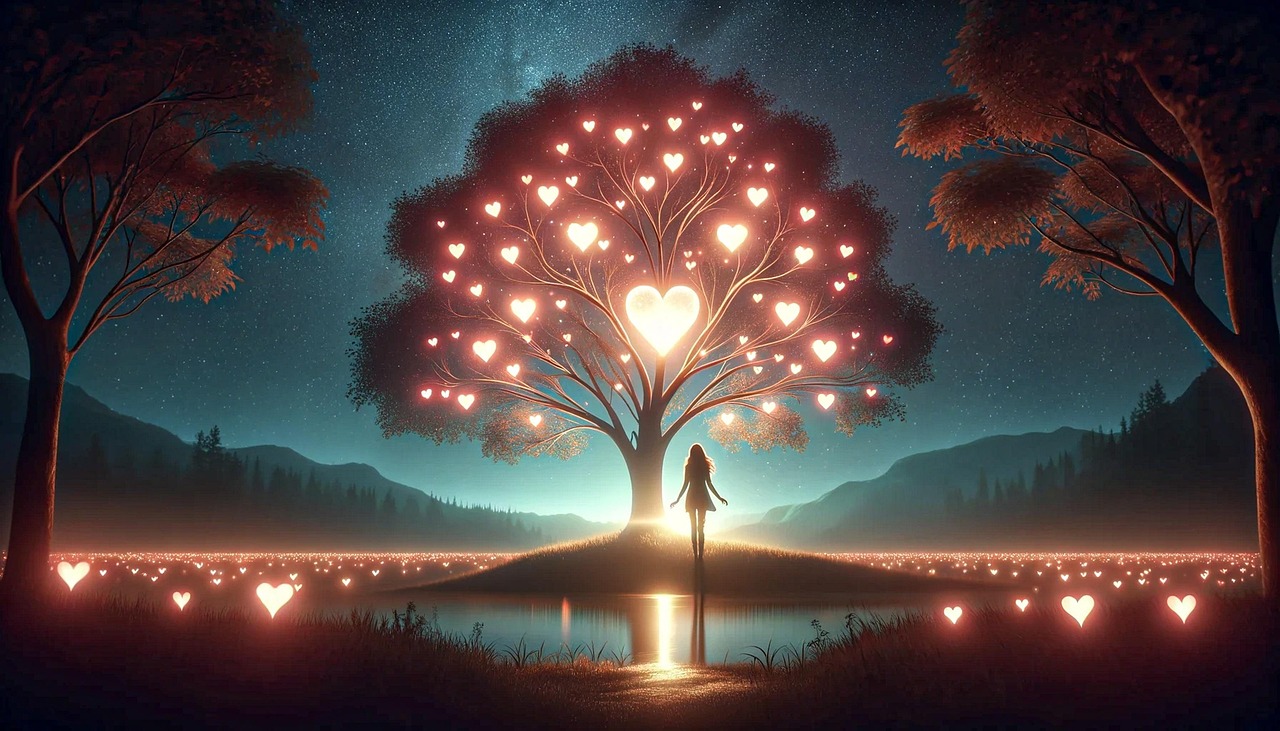 Download Ai Generated, Woman, Tree. Royalty-Free Stock Illustration ...