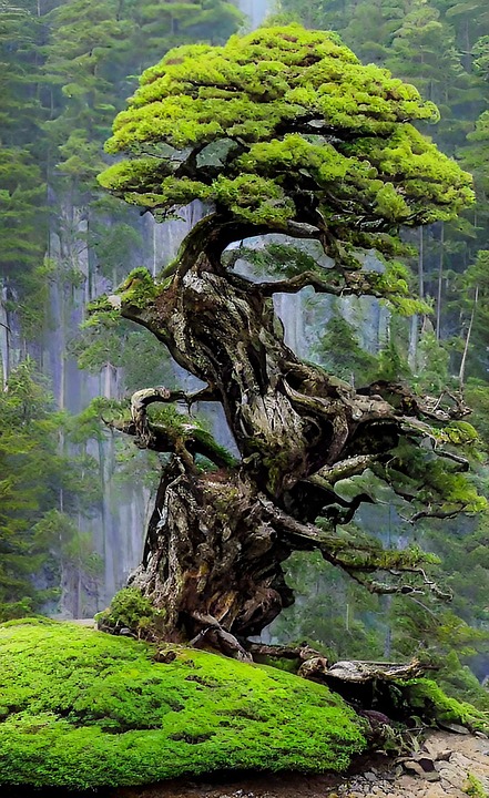 Fabelhafte Bonsai Baum Grosse Bild