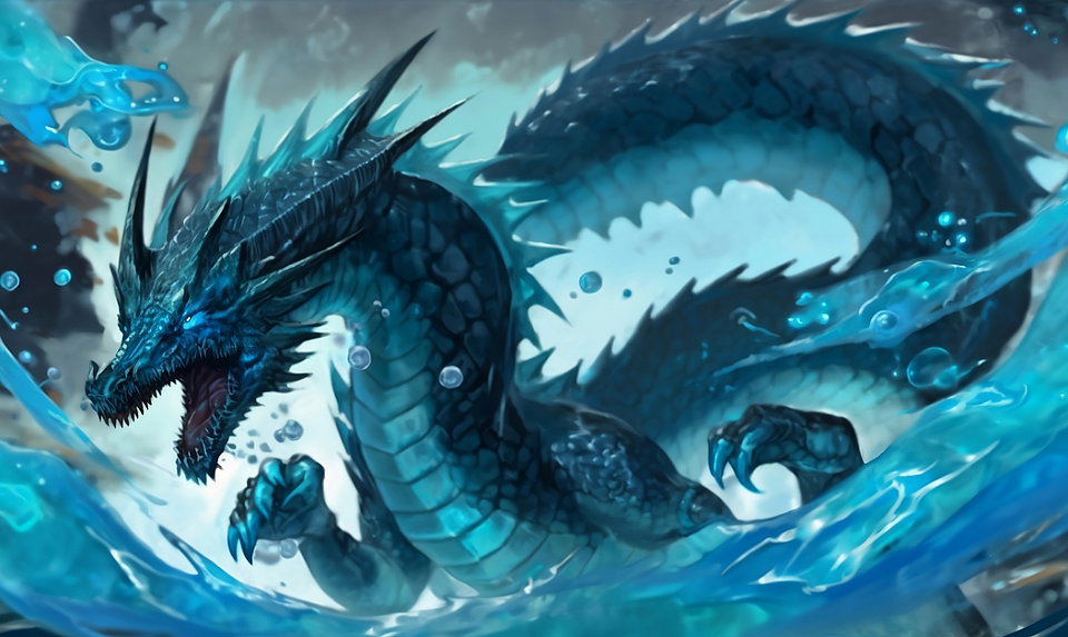 Download Sea Ocean Dragon Royalty-Free Stock Illustration Image - Pixabay