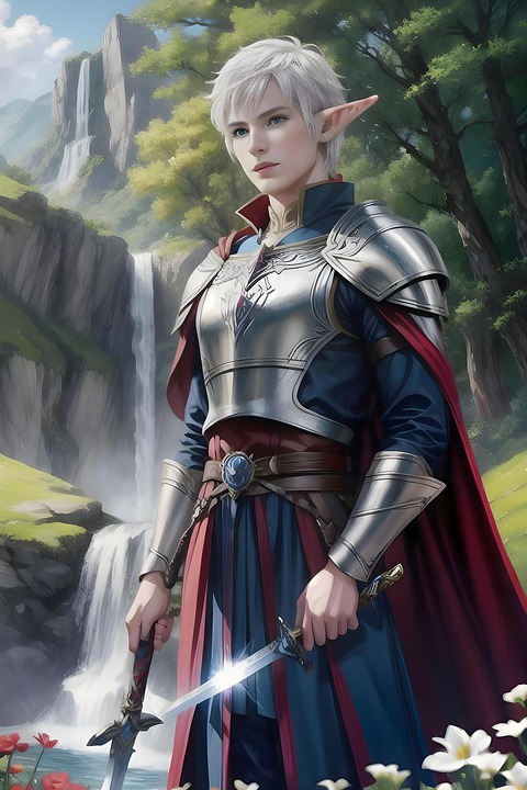 Download Ai Generated, Man, Elf. Royalty-Free Stock Illustration Image ...