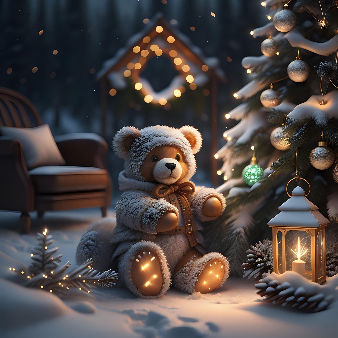 Download Ai Generated, Bear, Teddy. Royalty-Free Stock Illustration ...