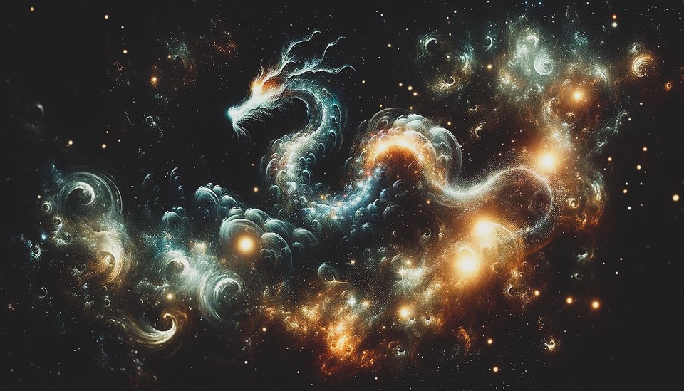 Download Ai Generated, Cosmic, Fantasy Creatures. Royalty-Free Stock ...