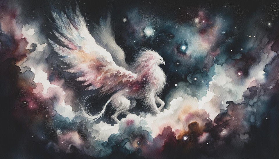 Download Ai Generated, Cosmic, Fantasy Creatures. Royalty-Free Stock ...