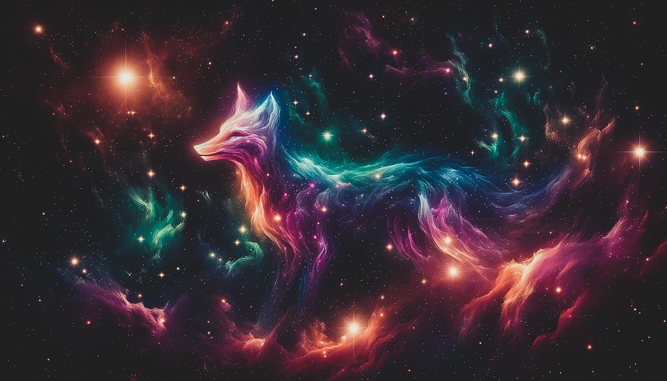 Download Ai Generated, Cosmic, Fantasy Creatures. Royalty-Free Stock ...
