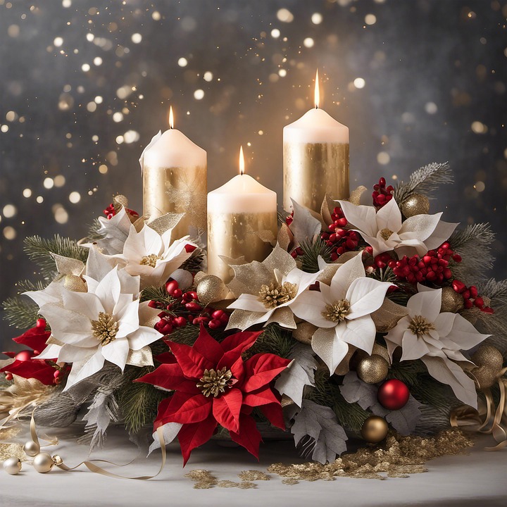 Gull Julestjerne Bakgrunn Giftige Juleplanter NHI.no
