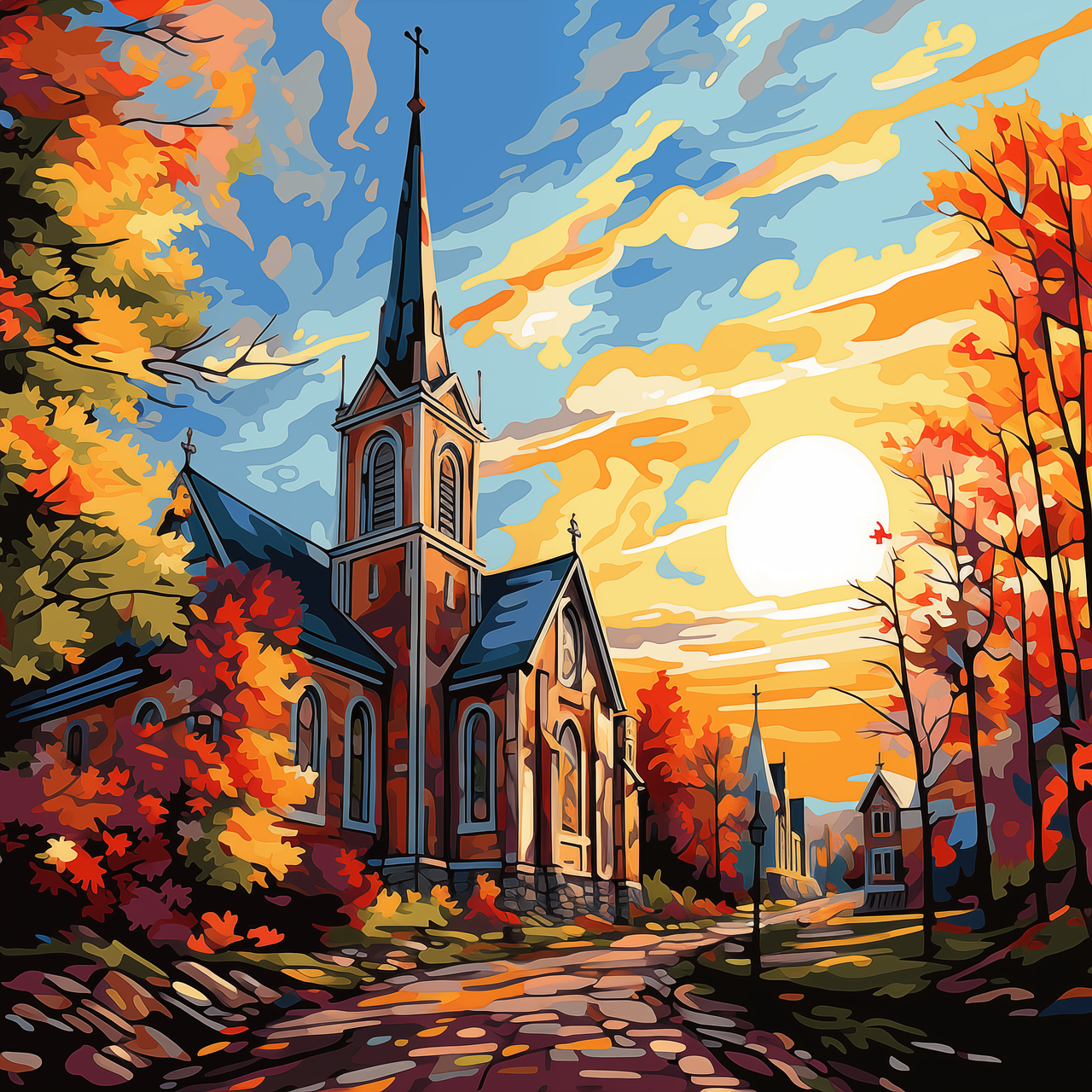Explore 10,406+ Free Fall Church Illustrations: Download Now - Pixabay