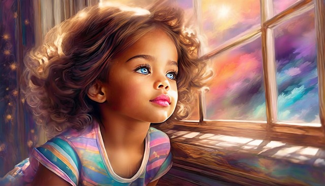 Download Girl, Window, Light. Royalty-Free Stock Illustration Image ...