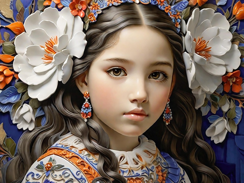 Download Child, Portrait, Beauty. Royalty-Free Stock Illustration Image ...
