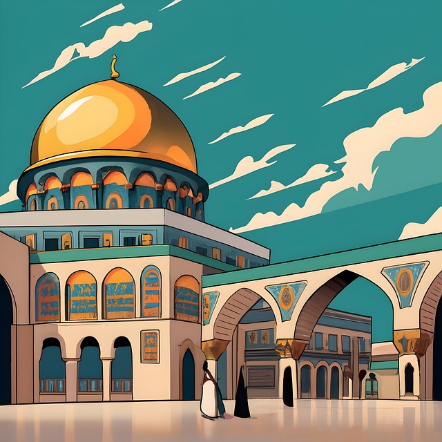 Download Ai Generated, Medina, Mosque. Royalty-Free Stock Illustration ...