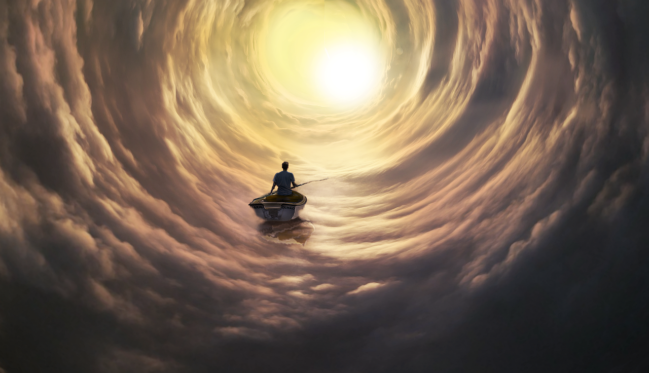 Download Boat, Clouds, Sunset. Royalty-Free Stock Illustration Image - Pixabay