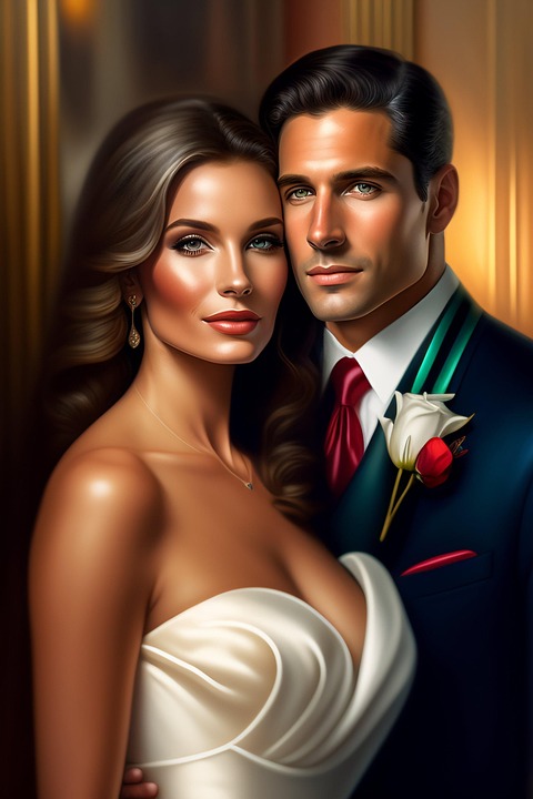 Download Ai Generated, Couple, Love. Royalty-Free Stock Illustration ...