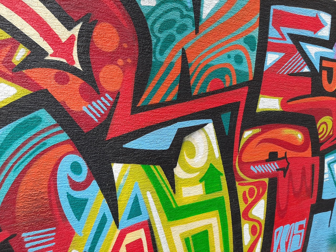 Graffiti Di Street Art 3d