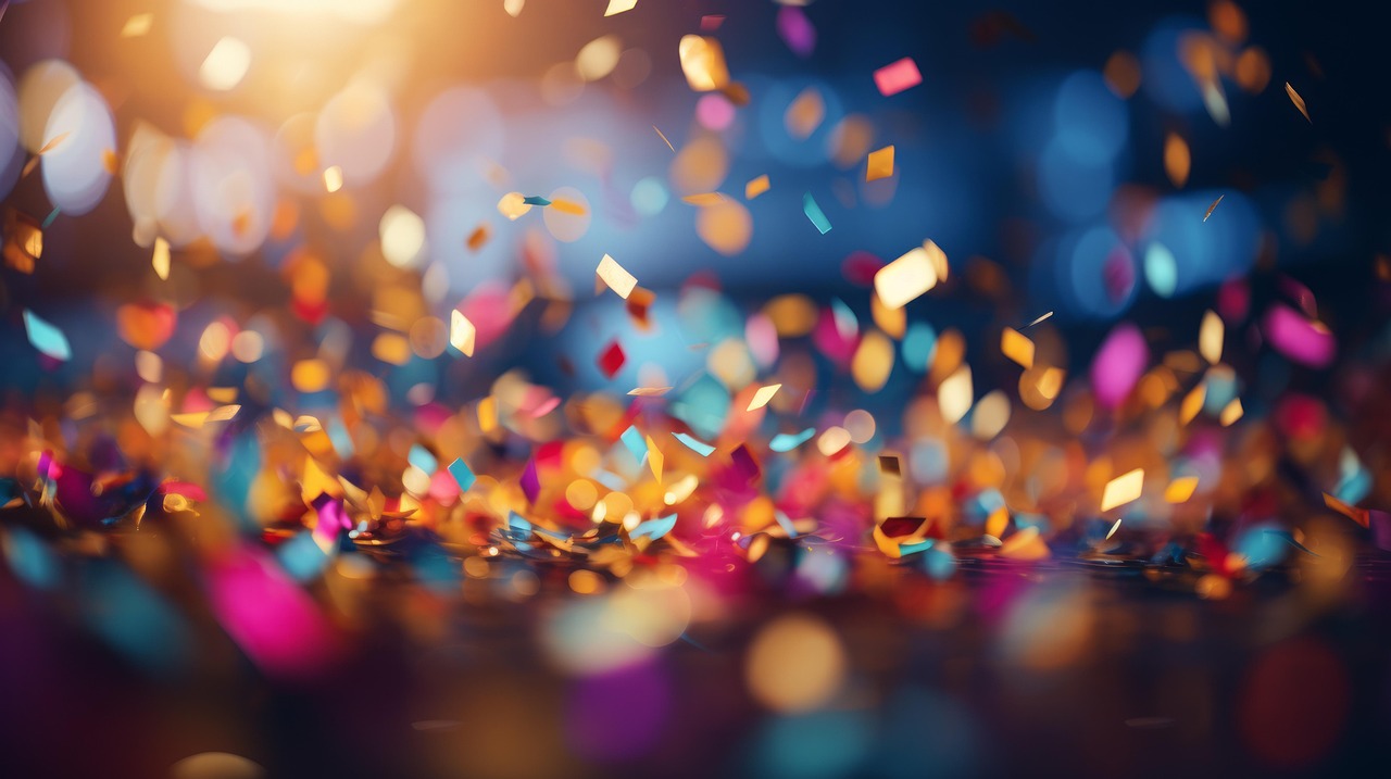 Download Ai Generated, Confetti, Celebration. Royalty-Free Stock Illustration Image - Pixabay