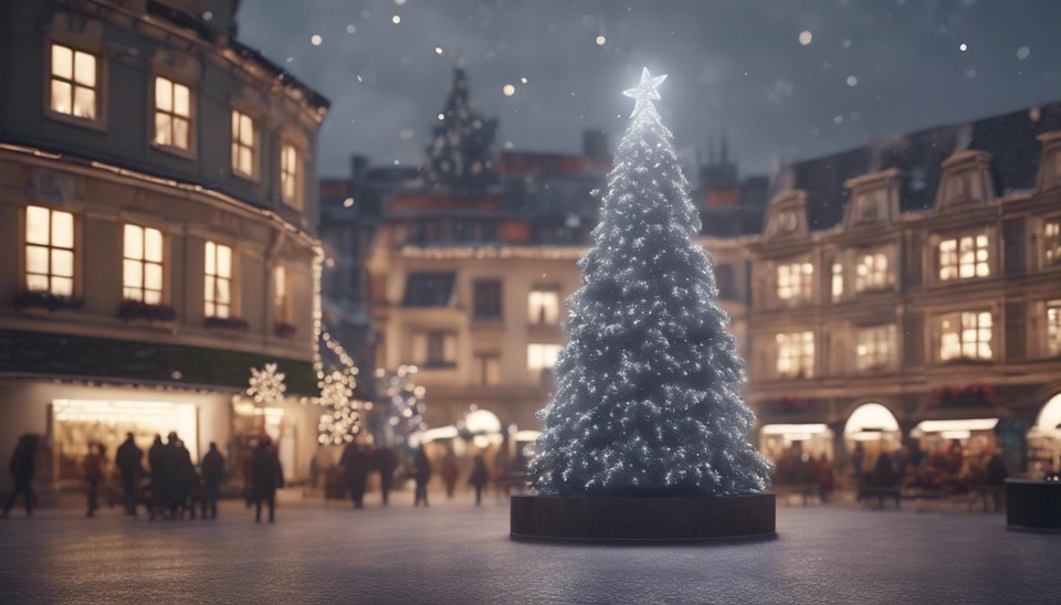 Download Ai Generated, Christmas Tree, Christmas. Royalty-Free Stock ...