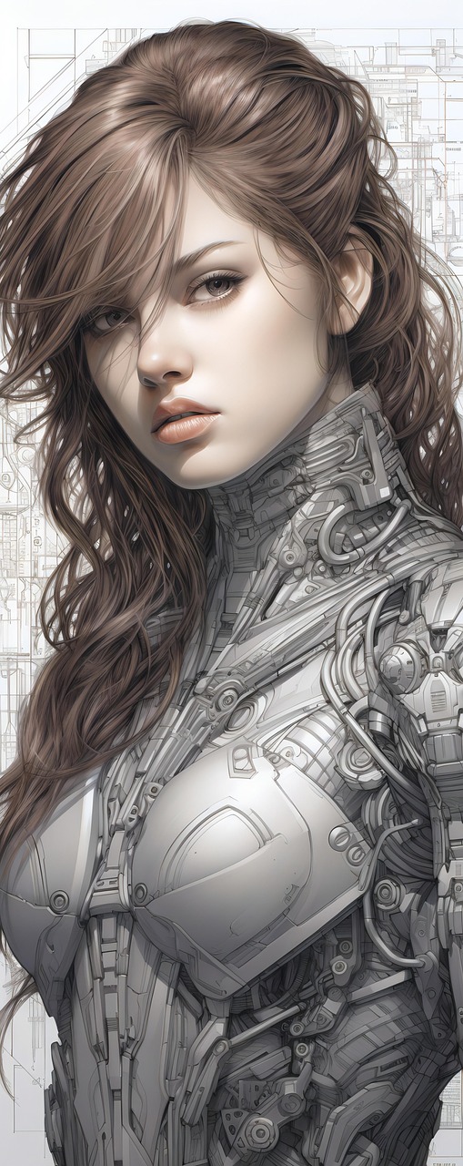 Download Ai Generated Woman Robot Royalty Free Stock Illustration 6619