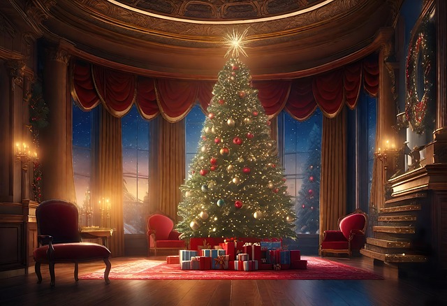 Download Ai Generated, Christmas, Tree. Royalty-Free Stock Illustration ...