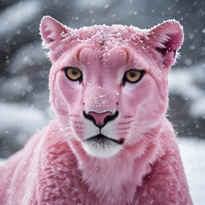 Download Ai Generated, Pink Panther, Fantasy. Royalty-Free Stock ...