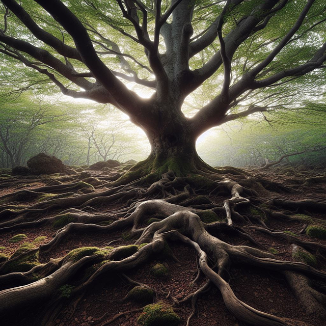 Download Ai Generated, Tree, Roots. Royalty-Free Stock Illustration Image - Pixabay