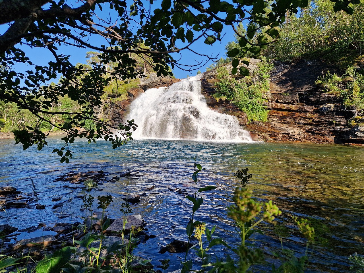 Wasserfall Idyllische Natur - Kostenloses Foto auf Pixabay - Pixabay