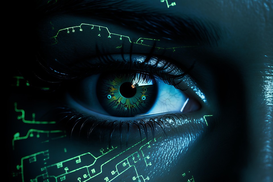 Download Ai Generated, Eye, Technology. Royalty-Free Stock Illustration ...