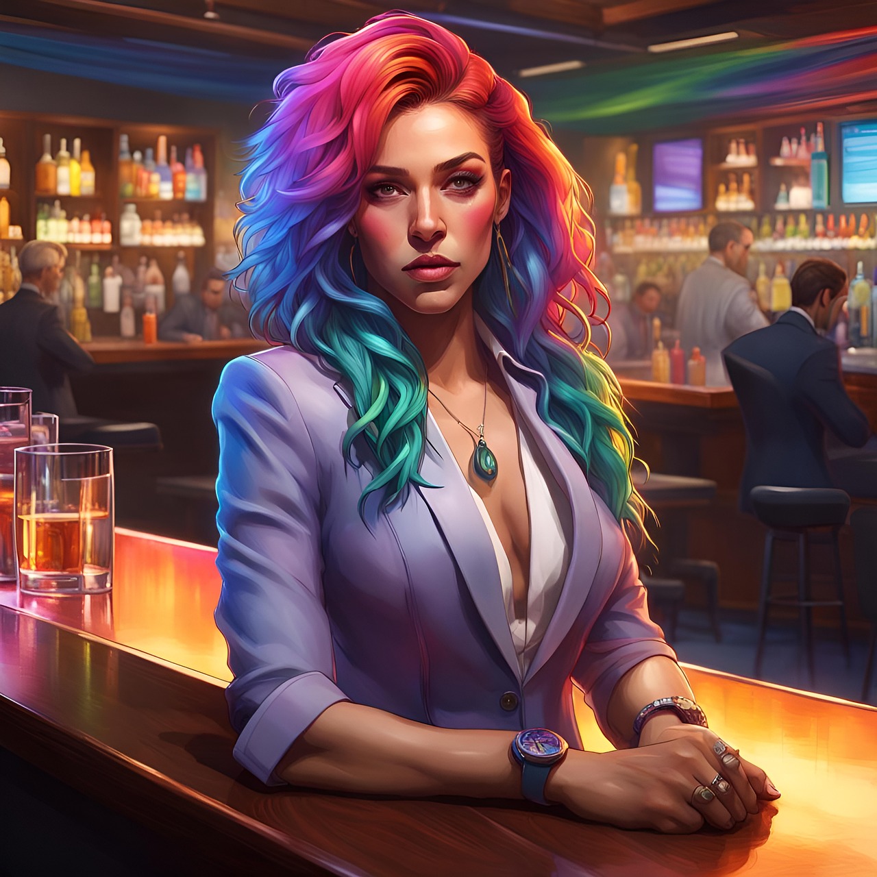 Download Ai Generated Super Villain Bar Royalty-Free Stock Illustration ...