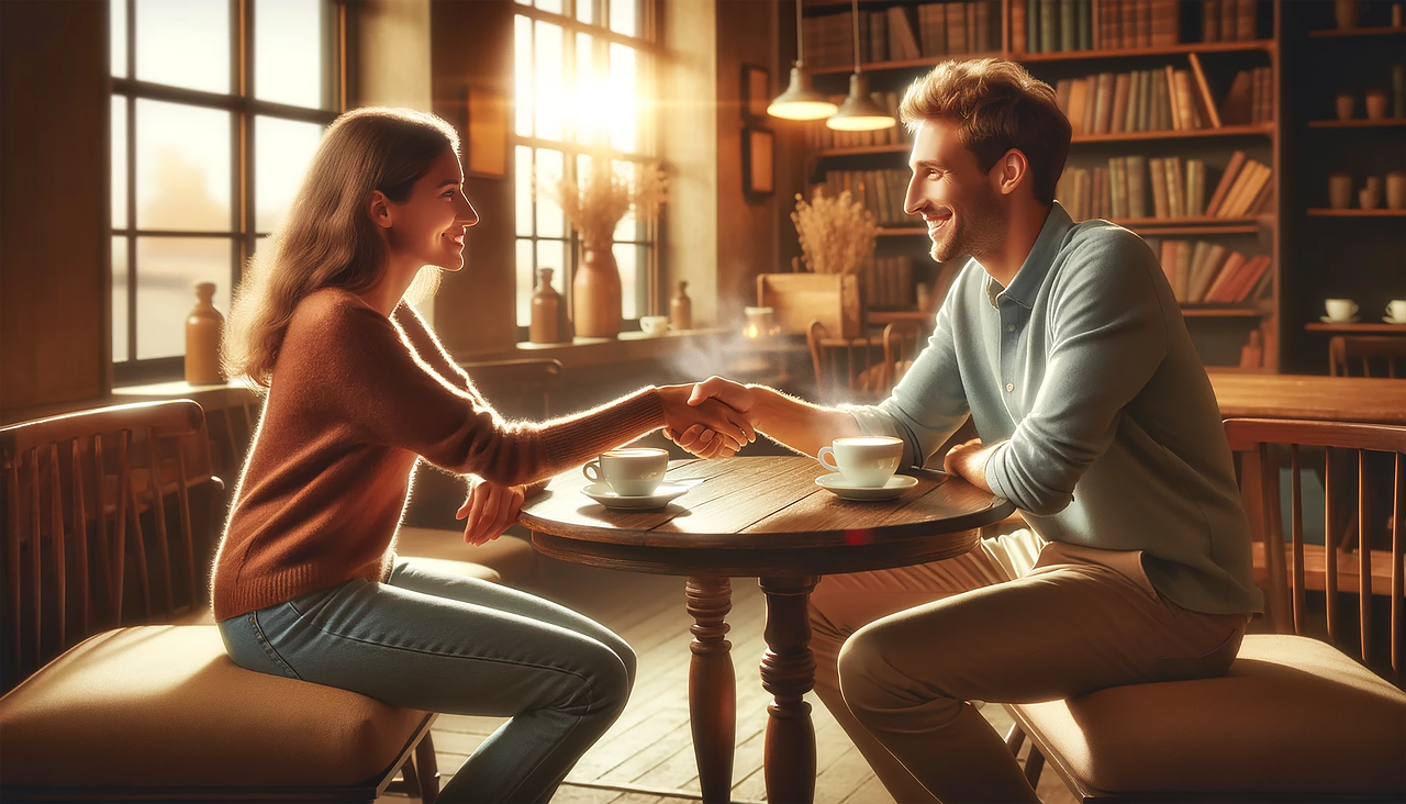 Download Dating, Cafe, Romance. Royalty-Free Stock Illustration Image ...