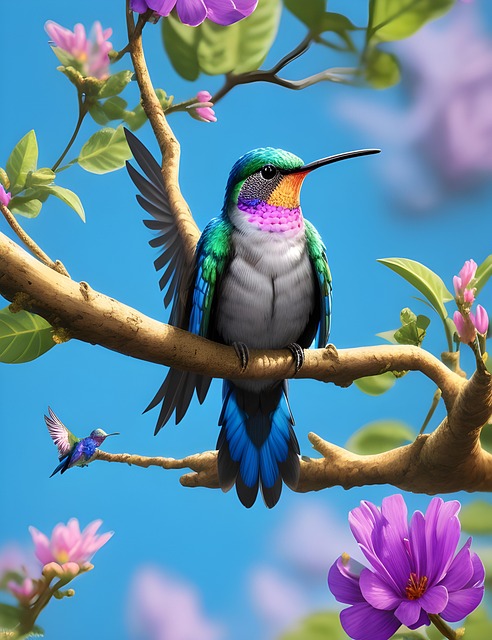 Download Bird, Hummingbird, Ornithology. Royalty-Free Stock ...