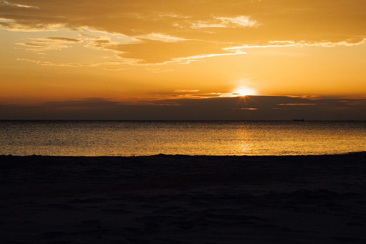 Soleil Plage Mer Le Coucher Du - Photo gratuite sur Pixabay - Pixabay