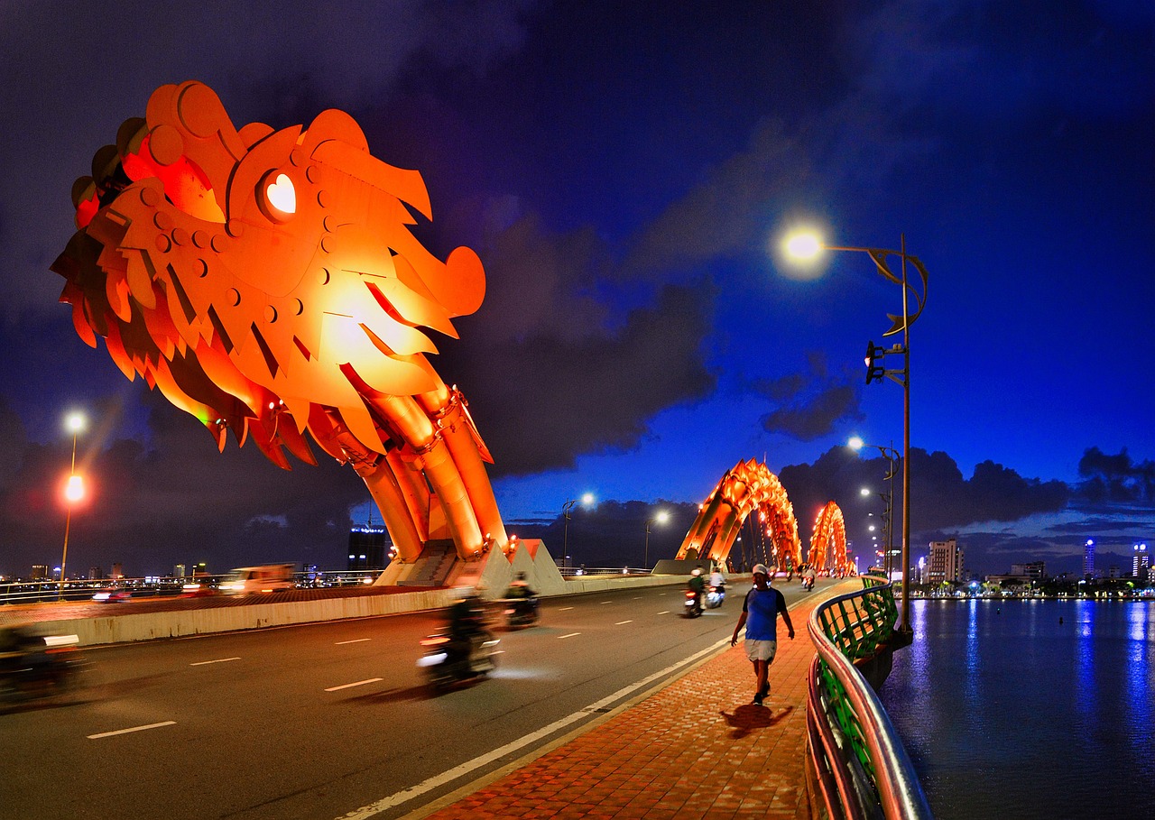 Vietnam Da Nang Menerangi - Foto gratis di Pixabay - Pixabay