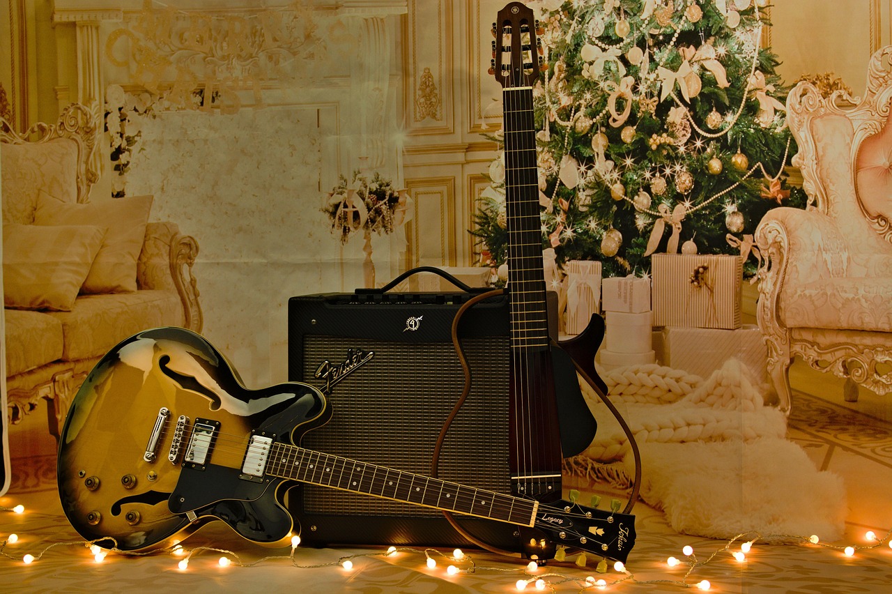 Guitars Christmas - Free photo on Pixabay