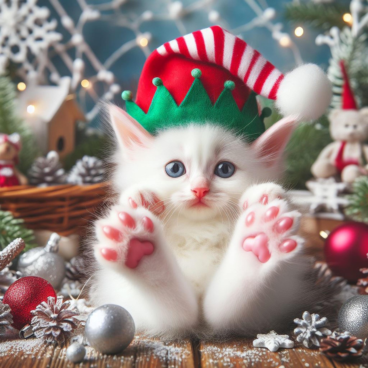 Ai Gerado Gato Natal - Imagens grátis no Pixabay - Pixabay
